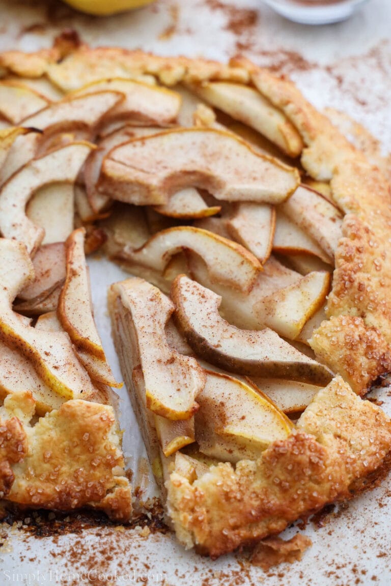 Pear Galette - Simply Home Cooked