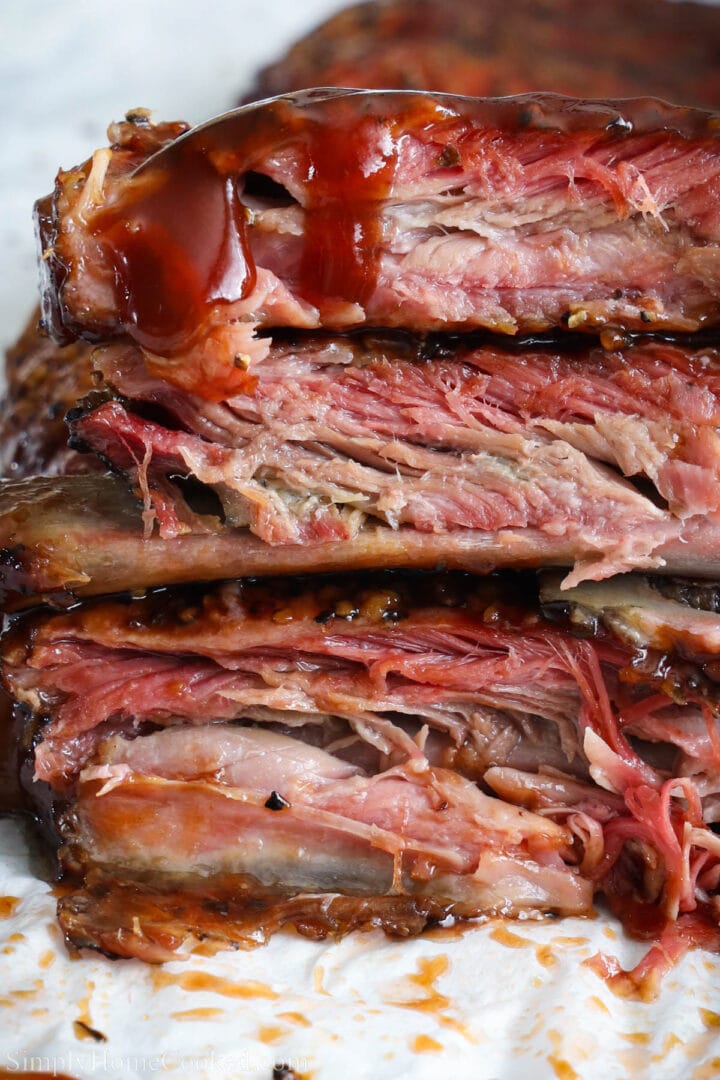Smoked Ribs Recipe - Simply Home Cooked