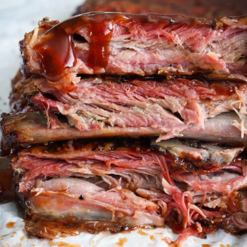 Smoked Ribs Recipe - Simply Home Cooked