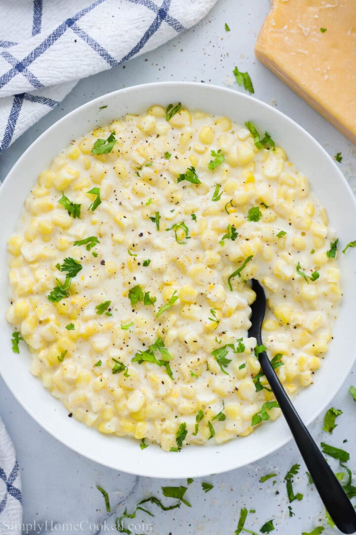 Creamed Corn - Simply Home Cooked