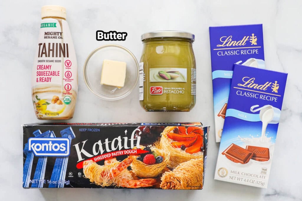 Pistachio Chocolate Bar (Dubai Chocolate Bar) - Simply Home Cooked