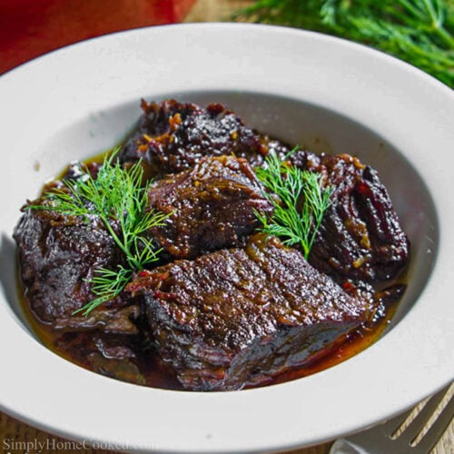 Braised Beef - Simply Home Cooked