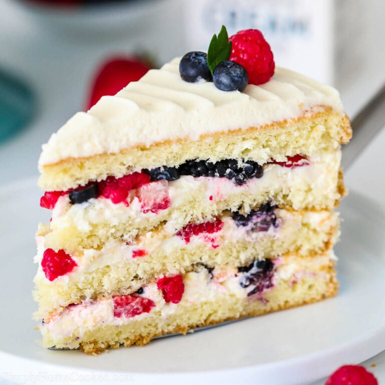 Berry Chantilly Cake - Simply Home Cooked