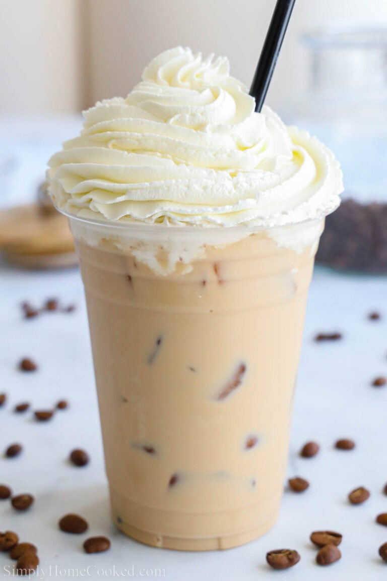 Iced White Chocolate Mocha - Simply Home Cooked