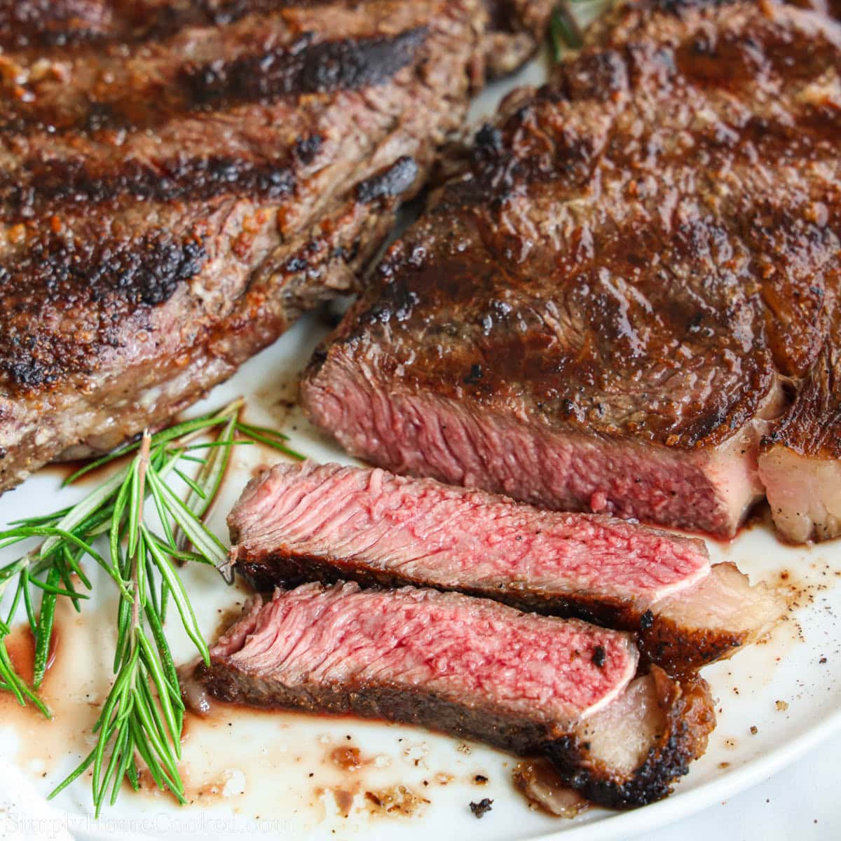 Grilled Ribeye Steak - Simply Home Cooked