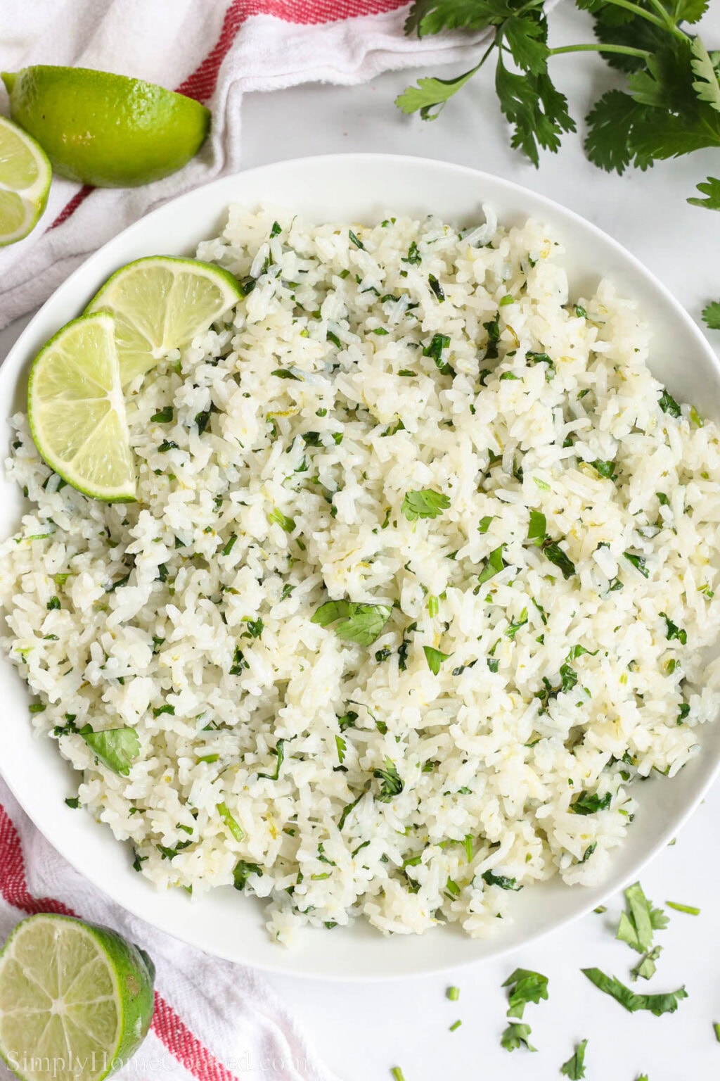 Cilantro Lime Rice - Simply Home Cooked