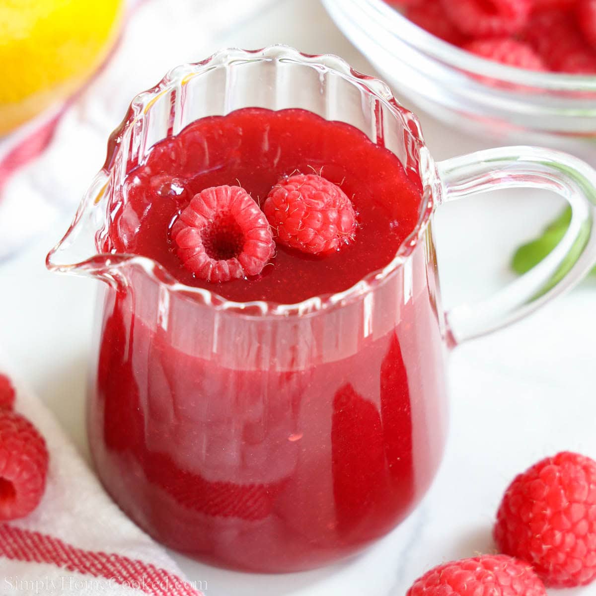 Raspberry Coulis - Simply Home Cooked