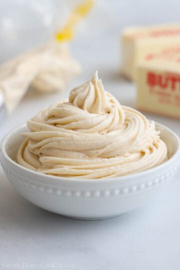 Brown Butter Cream Cheese Frosting - Simply Home Cooked